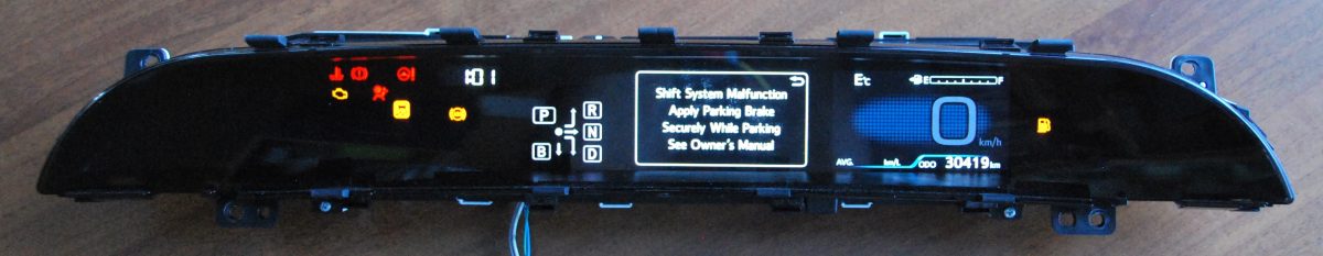 Prius 50 Instrument Cluster - HYBRIDS